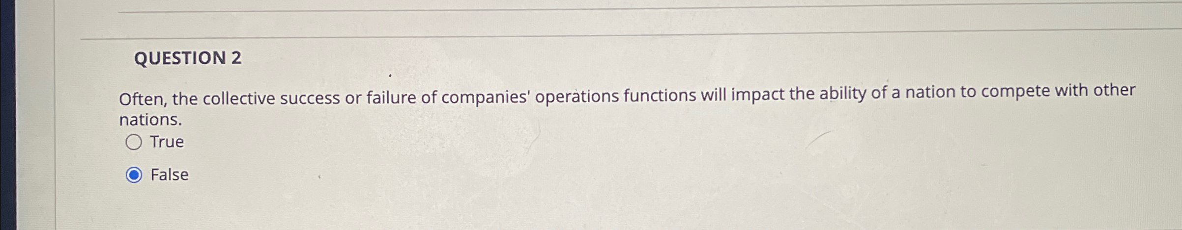 Solved QUESTION 2Often, the collective success or failure of | Chegg.com