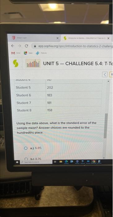 Solved LEARNING OBJECTIVE: Calculate the standard error of a | Chegg.com