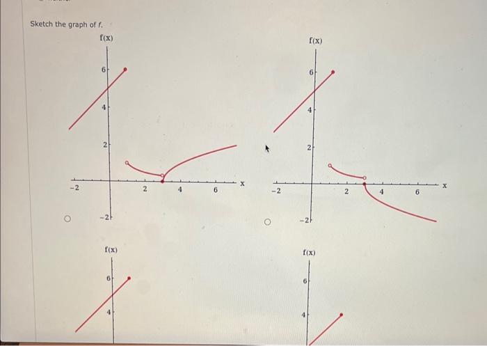 Solved Find the values of a and b that make f continuous | Chegg.com