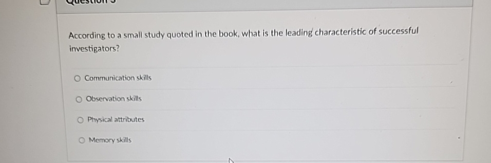 Solved According to a small study quoted in the book, what | Chegg.com