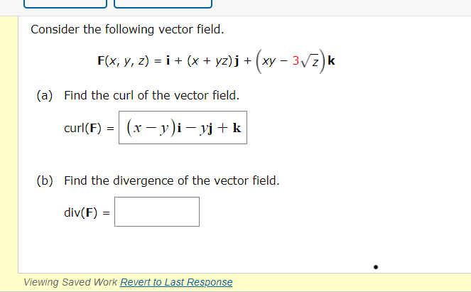 Solved Consider the following vector | Chegg.com