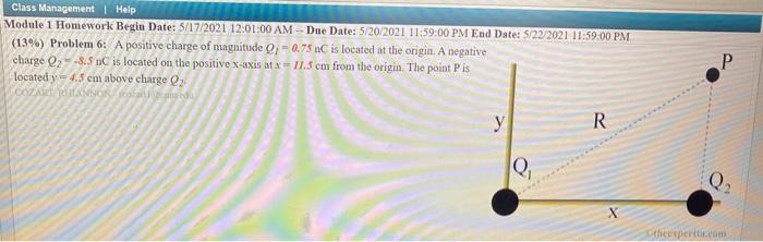 Solved Class Management | Help Module 1 Homework Begin Date: | Chegg.com