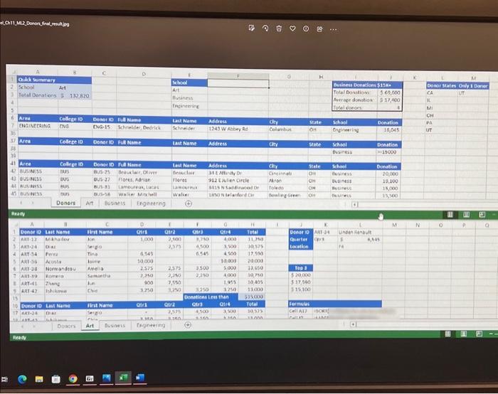 I need help with these excel questions please, I have | Chegg.com