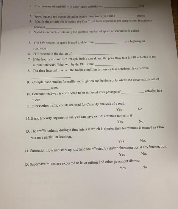 Solved 1. The measure of variability in deseriptive | Chegg.com