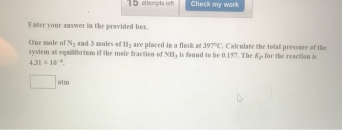 Solved 15 attempts left Check my work Enter your answer in | Chegg.com