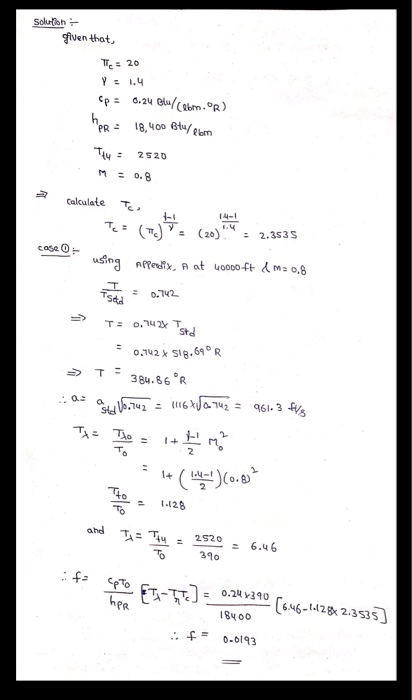 9:43 515 Calculate the total temperatures at stations | Chegg.com