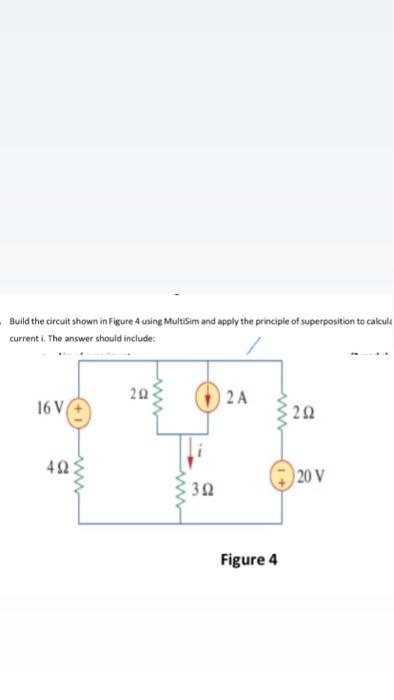 Solved Build the circuit shown in Figure 4 using MultiSim | Chegg.com