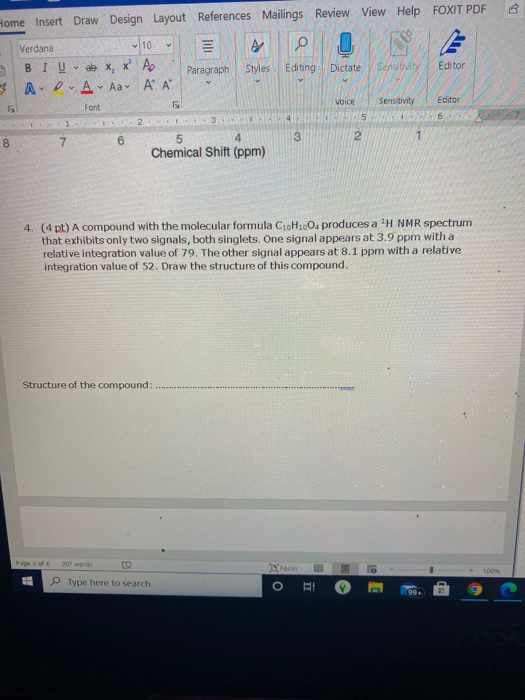 Solved Home Insert Draw Design Layout References Mailings | Chegg.com