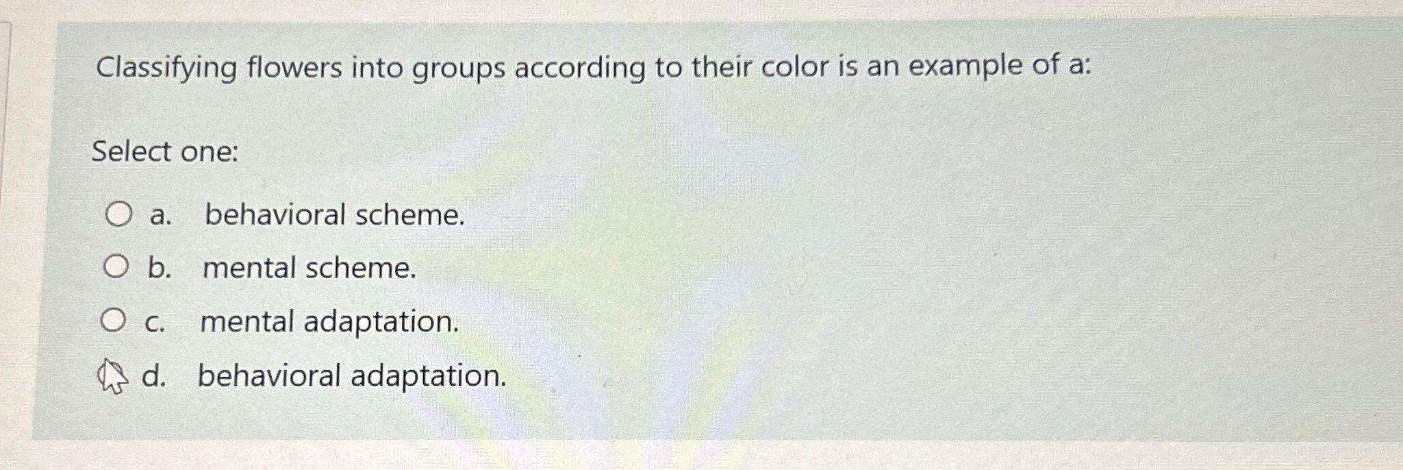 Solved Classifying flowers into groups according to their | Chegg.com