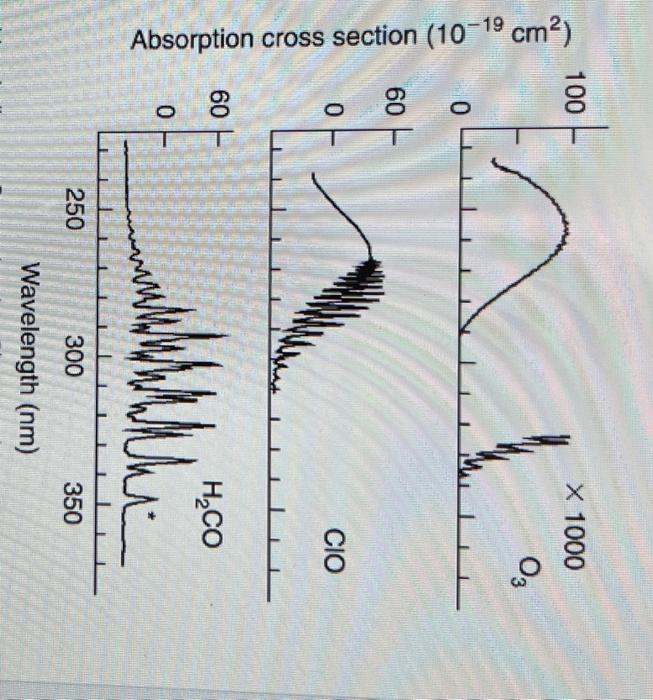 Solved The absorption cross section on the ordinate of the | Chegg.com