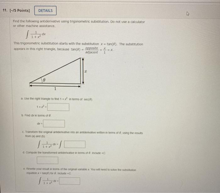 Solved 11. [-15 Points) DETAILS Find the following | Chegg.com Solved 11. [-15 Points) DETAILS Find the following | Chegg.com