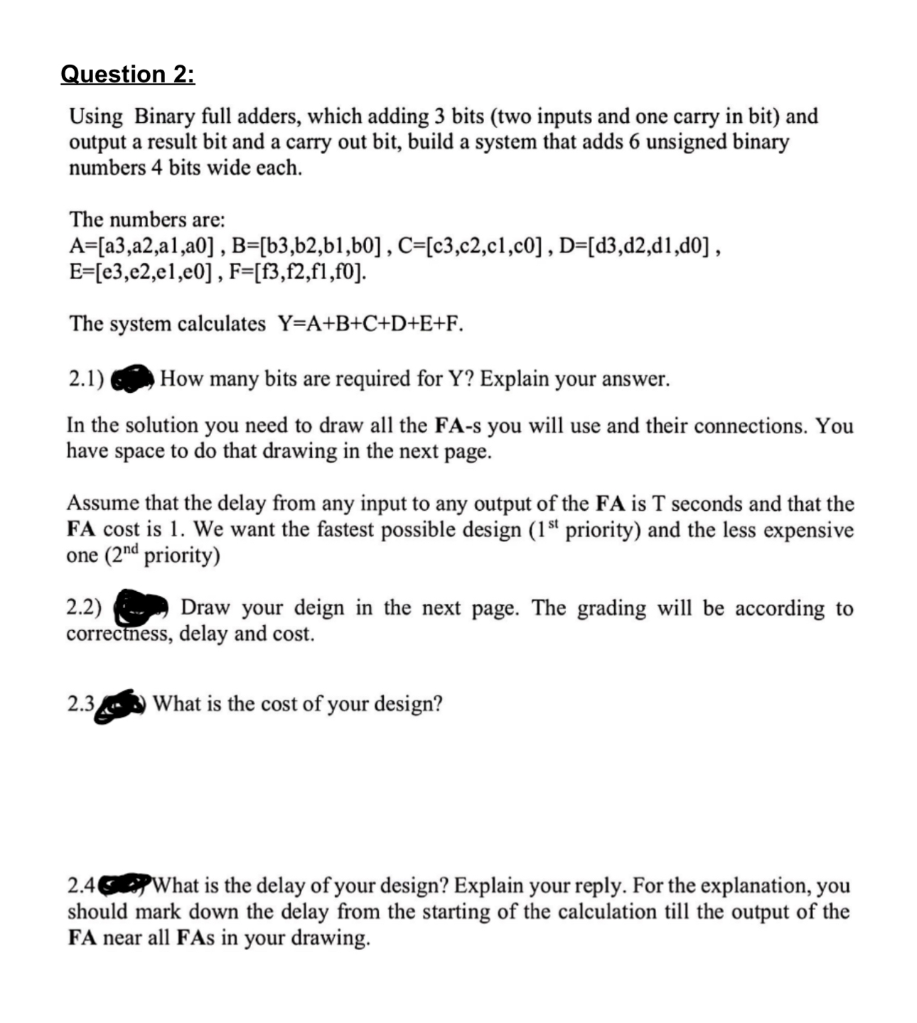 Solved Please draw the FAs and Do not copy from the chegg. | Chegg.com