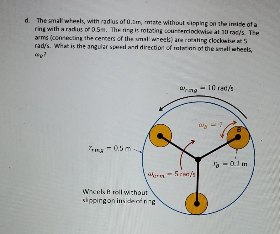 Solved C. A ball with a radius of 0.4m is rolling down the | Chegg.com