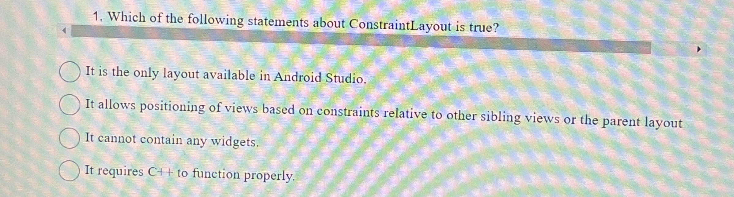 Solved Which of the following statements about | Chegg.com