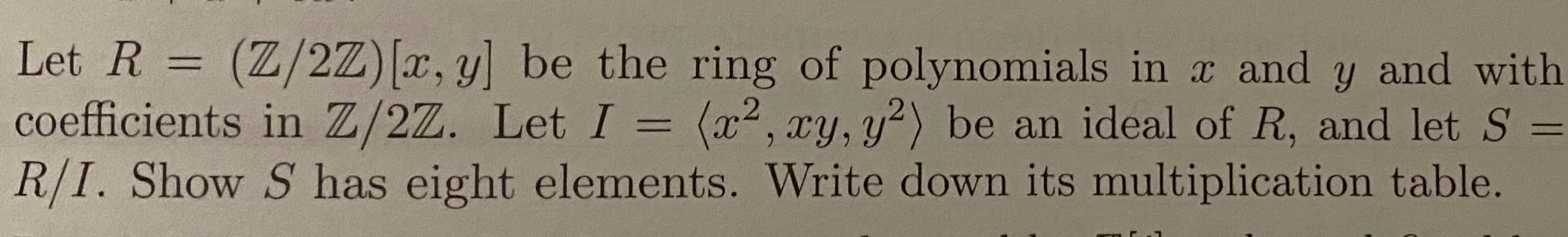 Solved Show S ﻿has eight elements. Write down its | Chegg.com