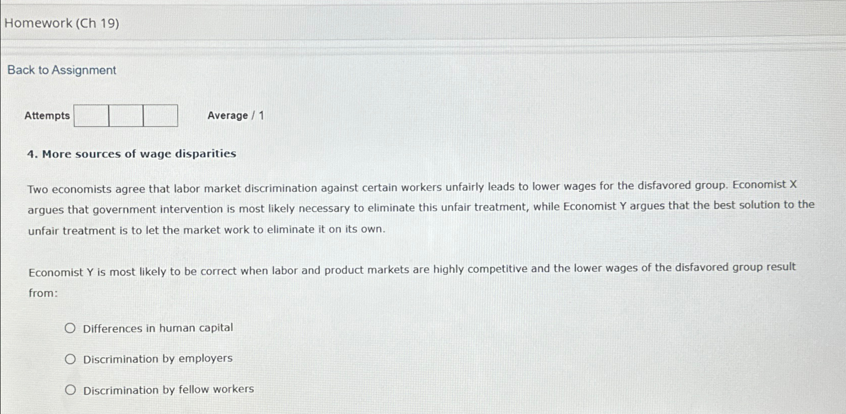 Solved Homework (Ch 19)Back to AssignmentAttempts Average | Chegg.com