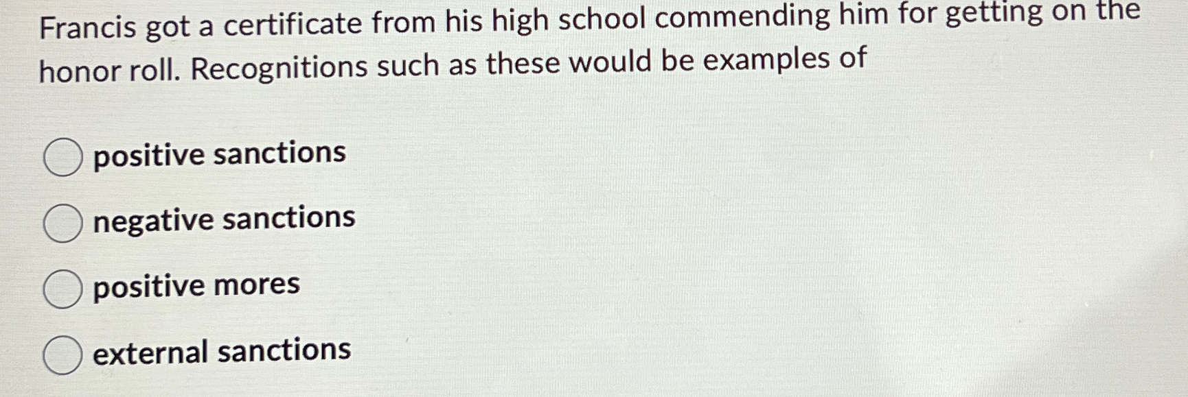 Solved Francis got a certificate from his high school | Chegg.com