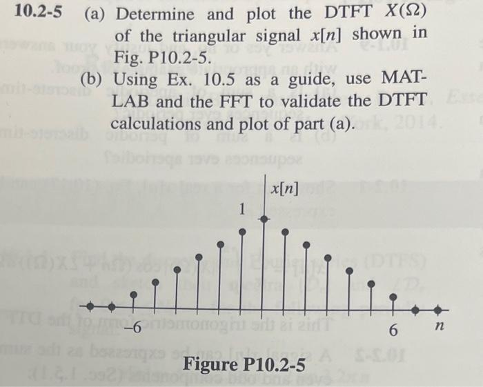 (a) Determine and plot the DTFT X(Ω) of the | Chegg.com