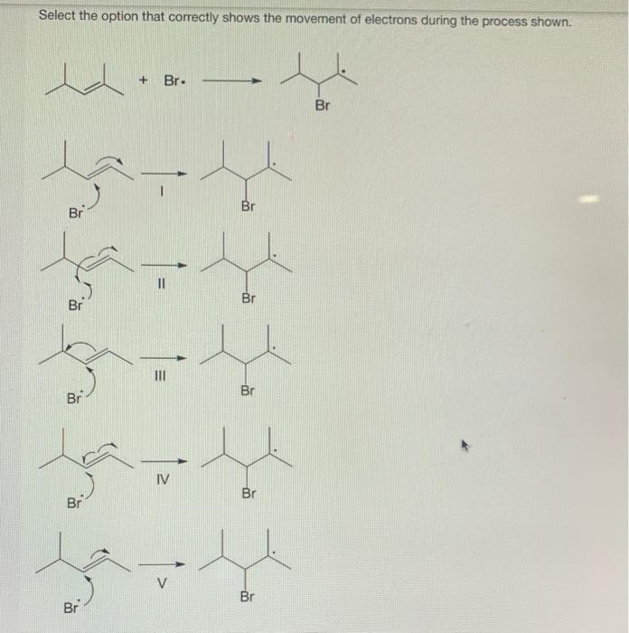 Solved Select the option that correctly shows the movement | Chegg.com