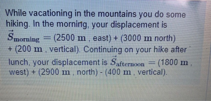 Solved what is the magnitude of your net displacement for | Chegg.com