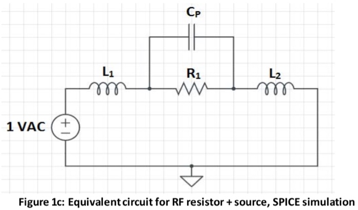 Solved Part 1 Theory: High-Frequency Resistor The equivalent | Chegg.com