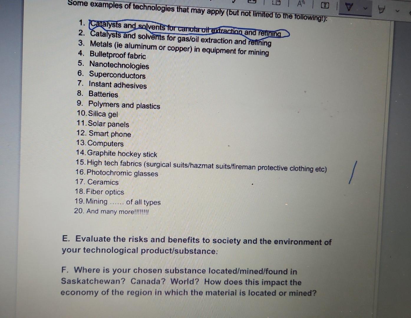 MS 4 Suitability of Materials Investigation A. Choose | Chegg.com