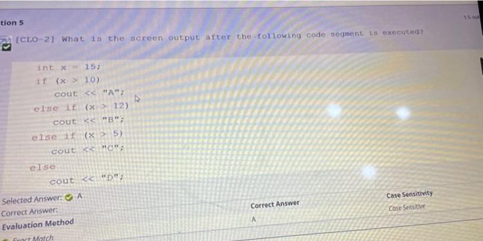 Solved \{CLO-2] What is the screen output after the | Chegg.com