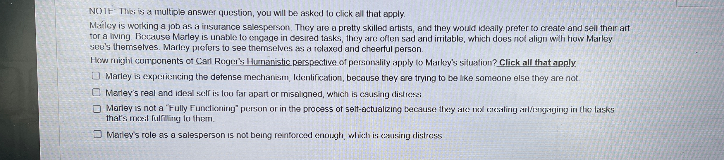 Solved NOTE: This is a multiple answer question, you will be | Chegg.com