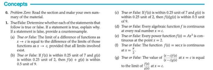 Solved 0. Problem Zero: Read the section and make your own | Chegg.com