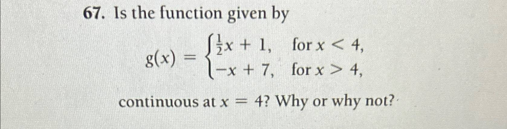 Solved Is the function given | Chegg.com