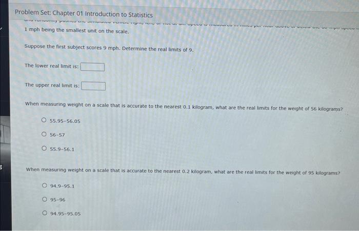 Solved 8. Real limits on continuous variables You want to | Chegg.com