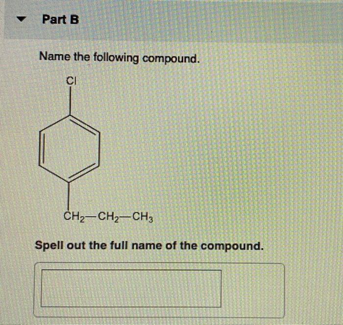 Solved at A Name the following compound. CH3 CH3 H2C- | Chegg.com