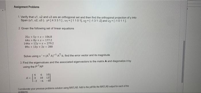 Solved Computational method solve the 3 exercise with the | Chegg.com