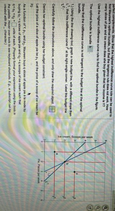 Solved perfect complements. Show that the highest | Chegg.com