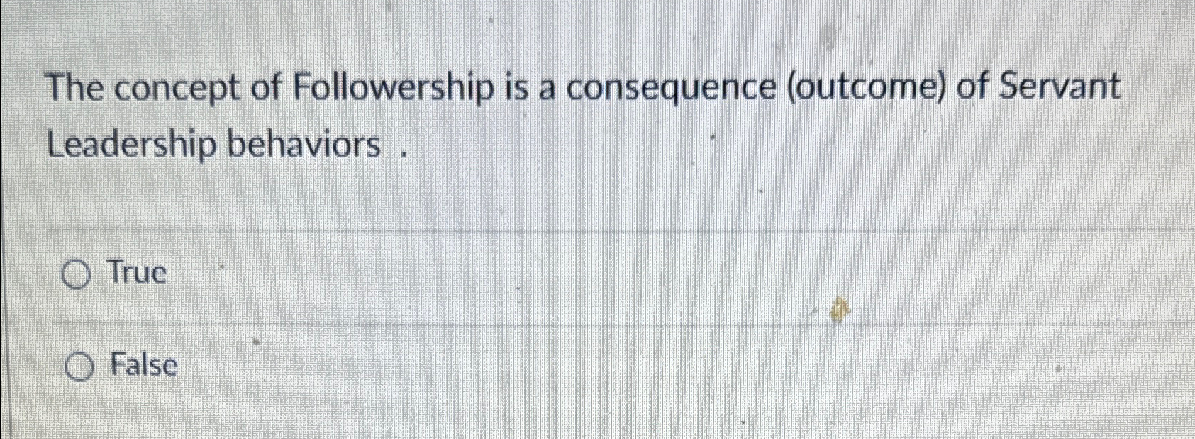 Solved The concept of Followership is a consequence | Chegg.com