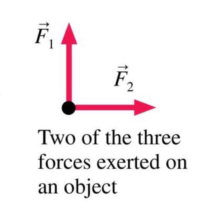 Solved draw the net force vector for the 3 three vector | Chegg.com