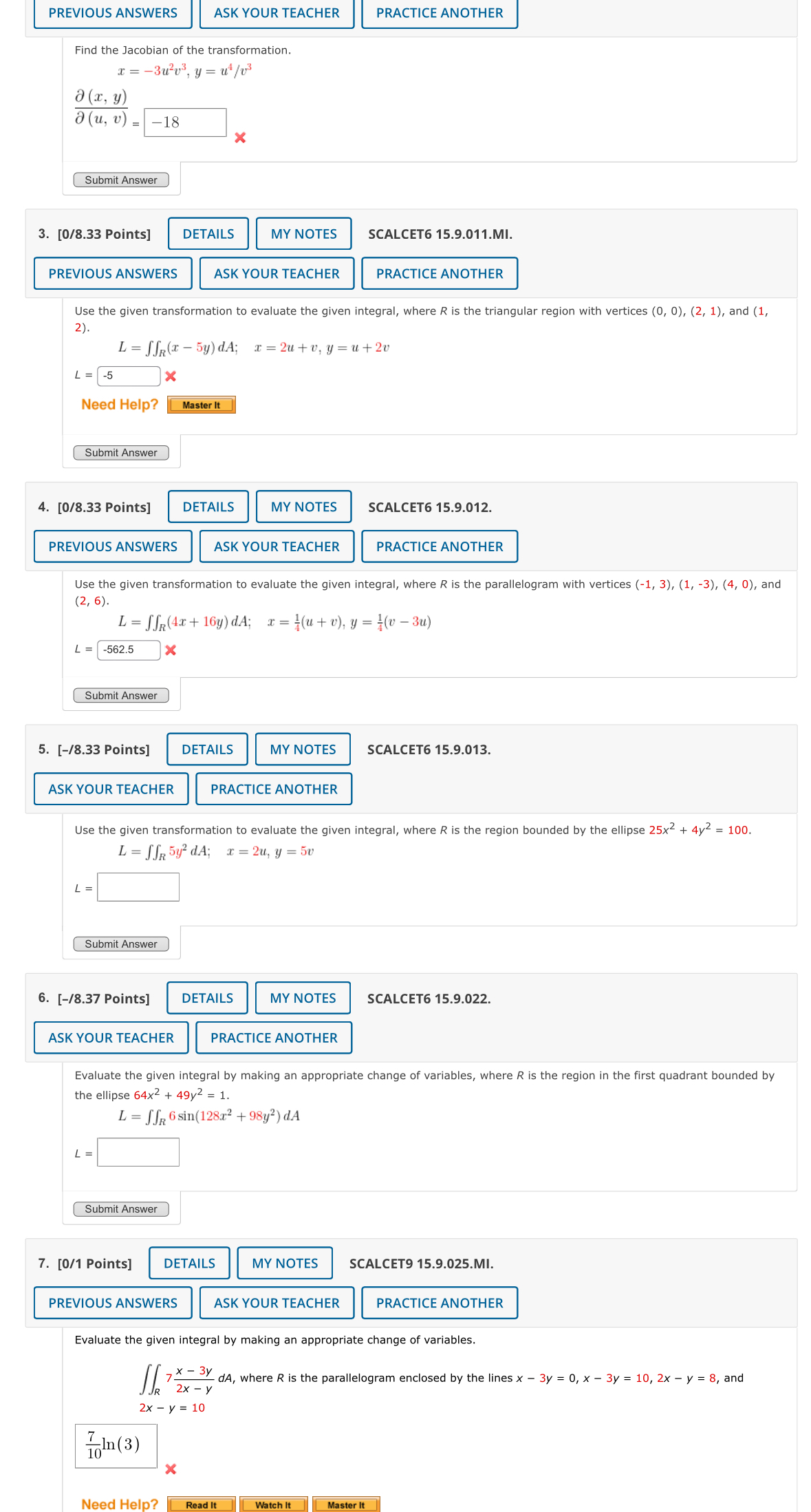 Solved Find the Jacobian of the | Chegg.com