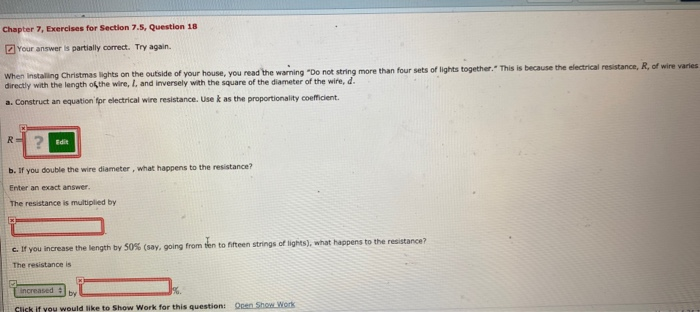 Solved Chapter 7, Exercises for Section 7.5, Question 18 | Chegg.com