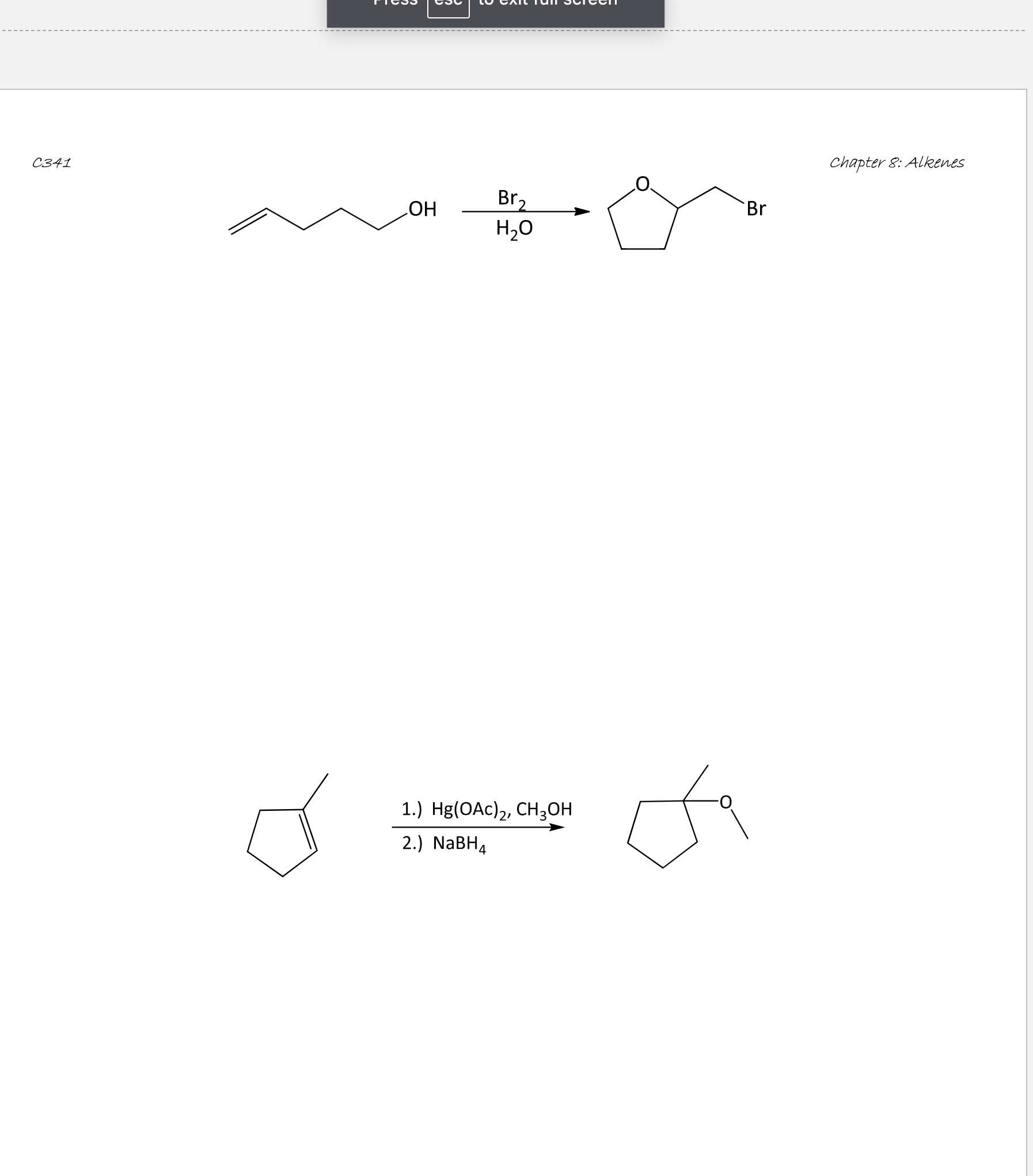 Solved Provide a step‐wise mechanisms for the following | Chegg.com