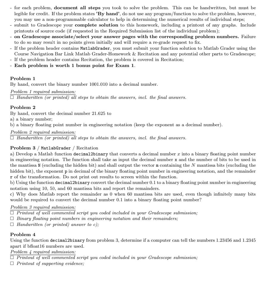 Solved for each problem, document all steps you took to | Chegg.com