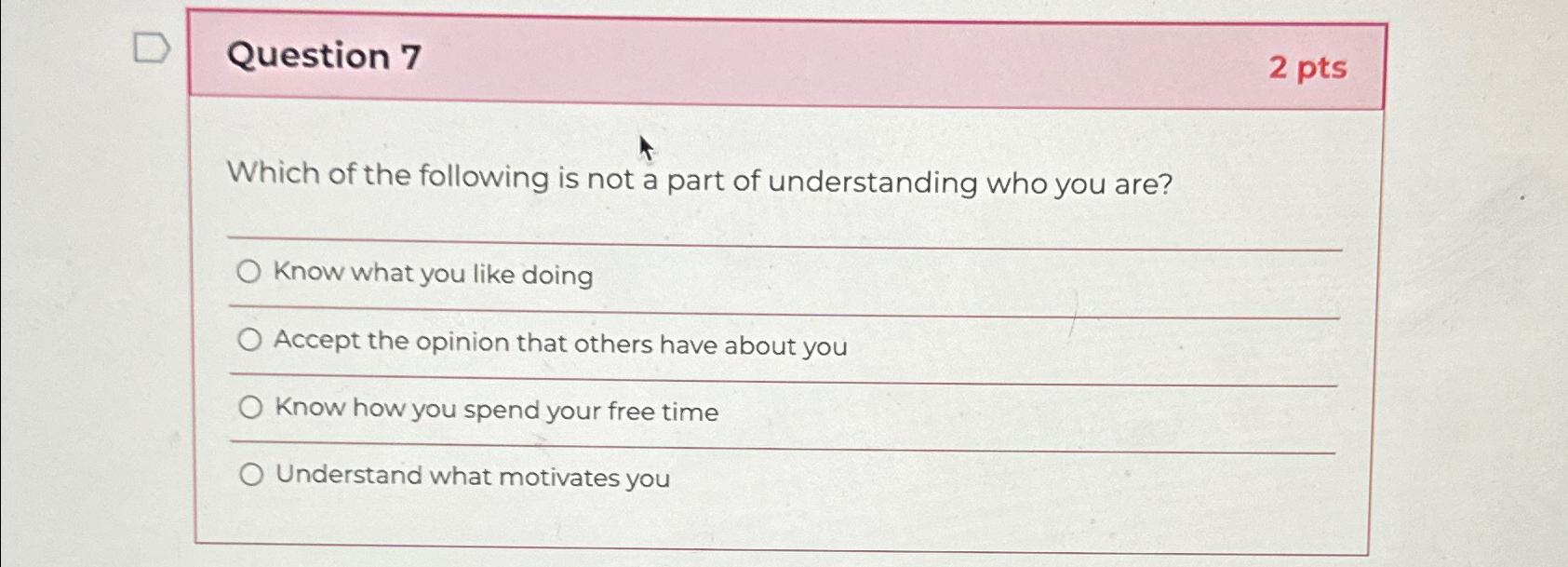 Solved Question 72 ﻿ptsWhich of the following is not a part | Chegg.com