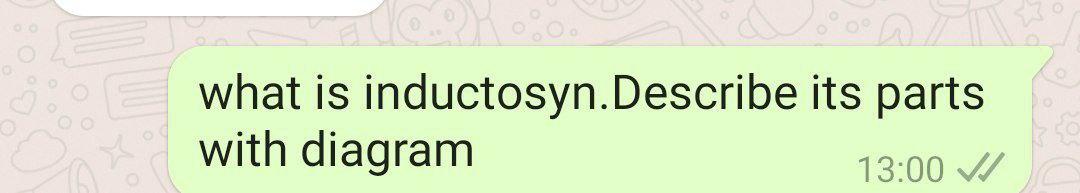 Solved what is inductosyn.Describe its parts with diagram | Chegg.com