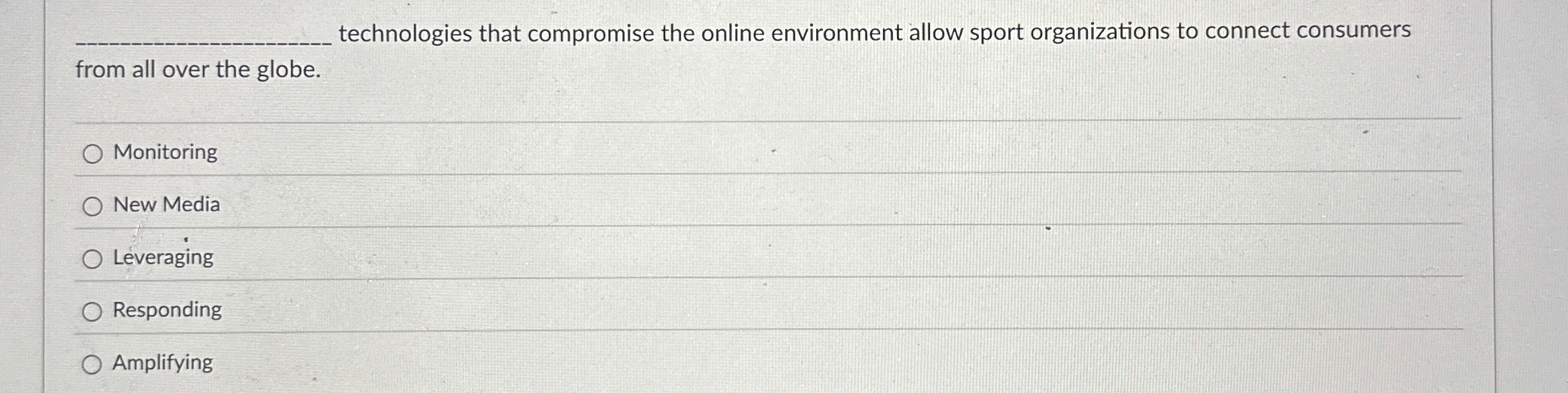 Solved q, ﻿technologies that compromise the online | Chegg.com