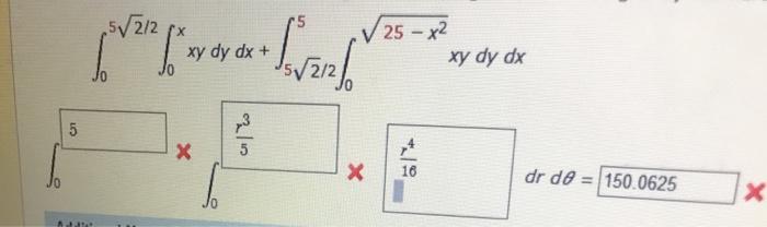 Solved Combine the sum of two iterated integrals into a | Chegg.com