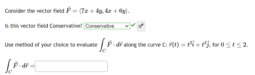 Solved 6.3 ﻿q8 ﻿Consider the vector field | Chegg.com