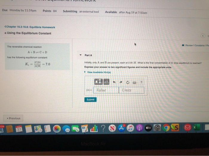 Solved Due Monday by 11:59pm Points 84 Submitting an | Chegg.com