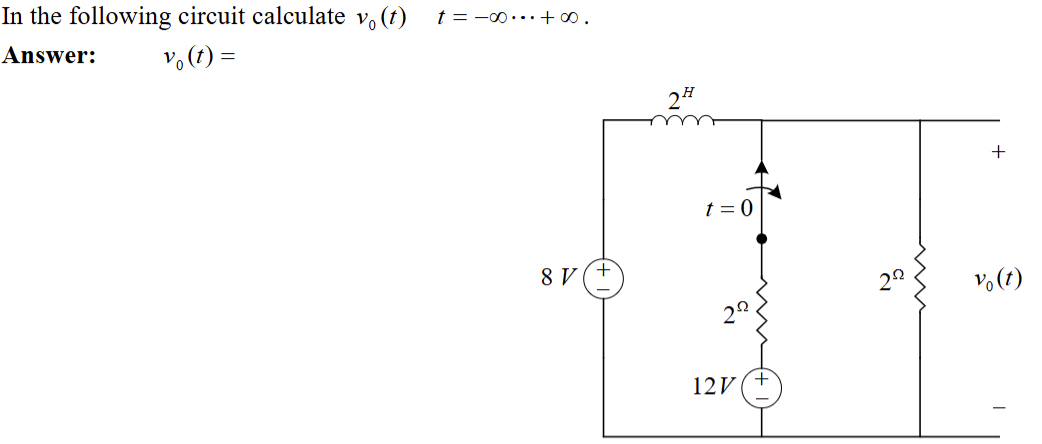 Solved In ﻿the following circuit calculate | Chegg.com