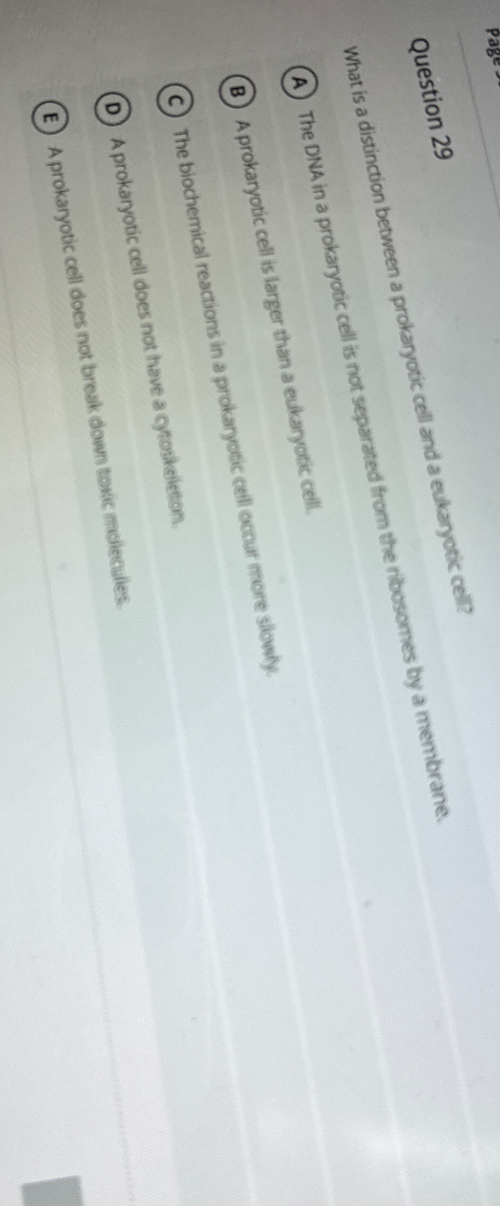 Solved Question 29What is a distinction between a | Chegg.com