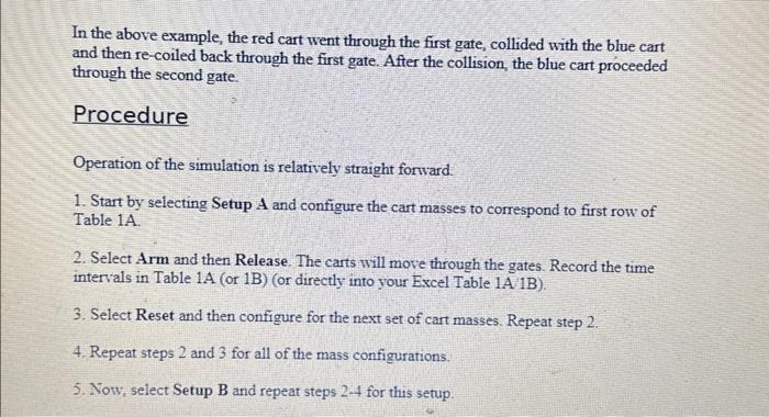 Solved Virtual Laboratory Experiment 10 Conservation of | Chegg.com