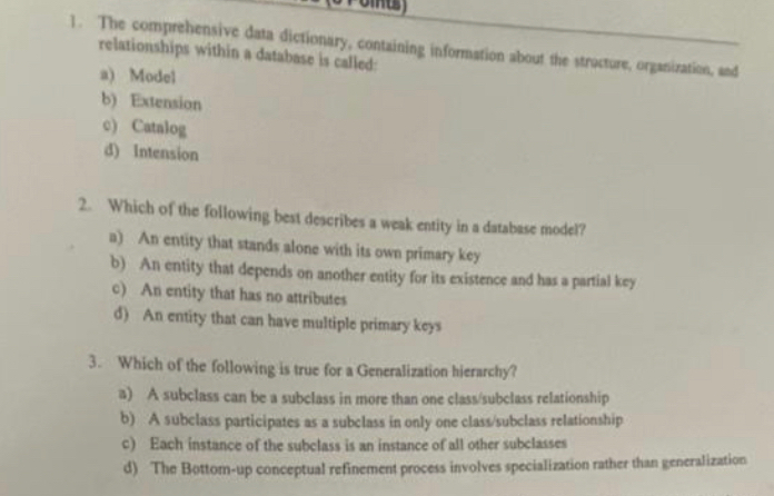 Solved The comprehensive data dictionary, containing | Chegg.com